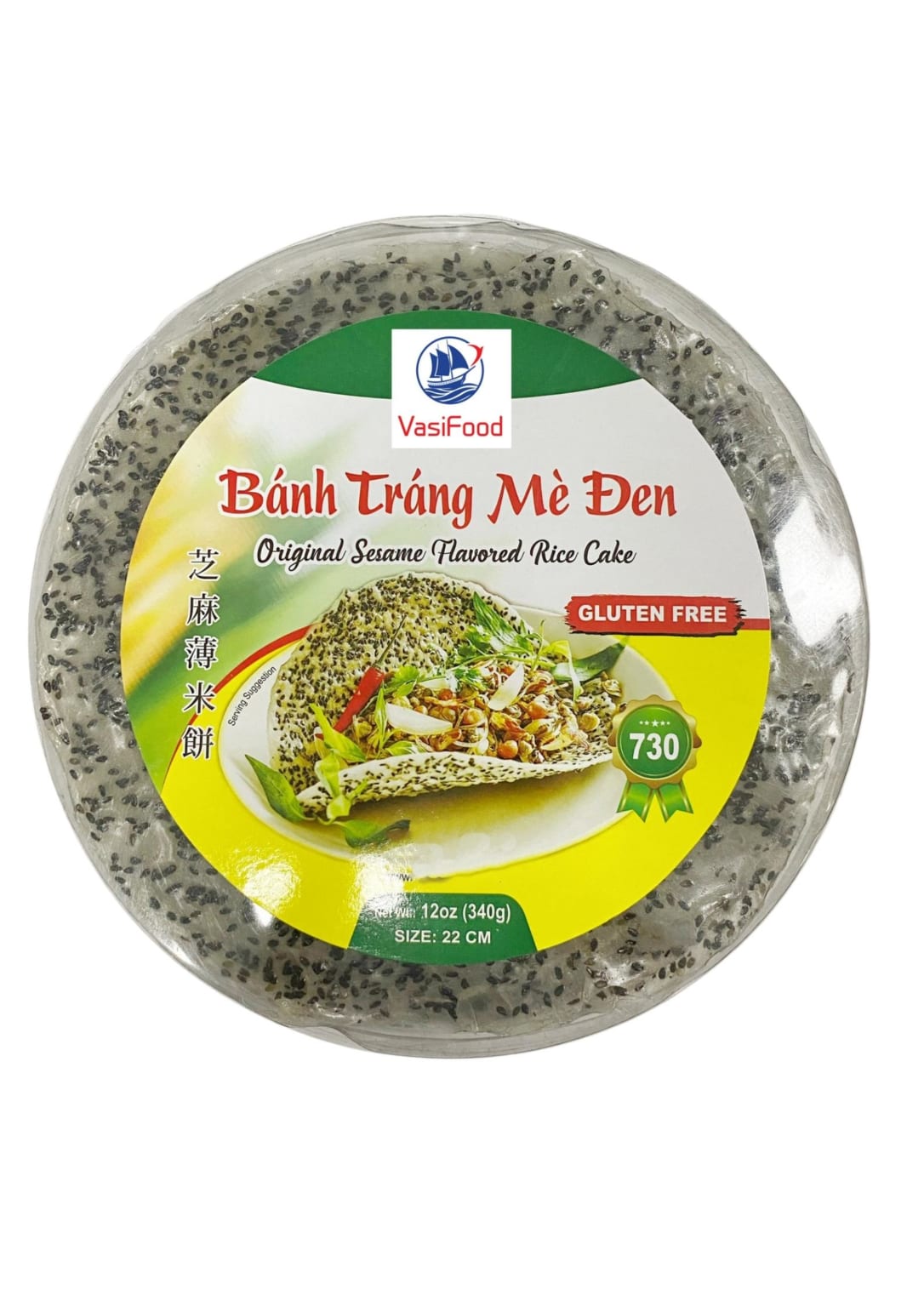 ORIGINAL SESAME FLAVORED RICE CAKE – Vasifood